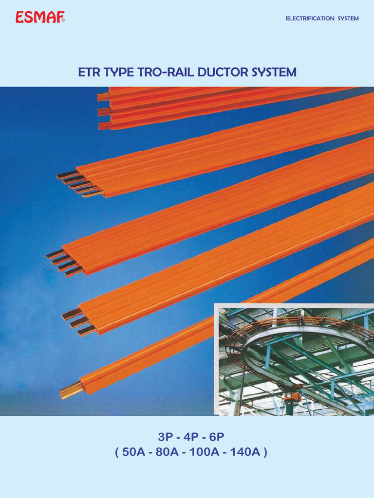 ETR Type TroRail Ductor System Brochure (Web) 2023 | PDF | Land ...