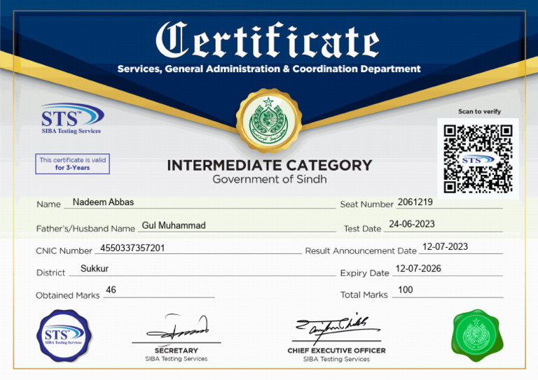 Nadeem Abbas Gul Muhammad 2061219 24-06-2023 | PDF