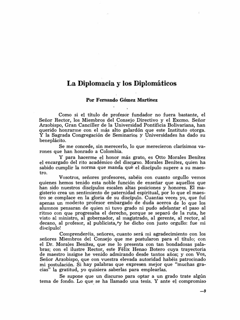 La Historia de la Diplomacia y Diplomáticos | PDF | Diplomacia | Moralidad