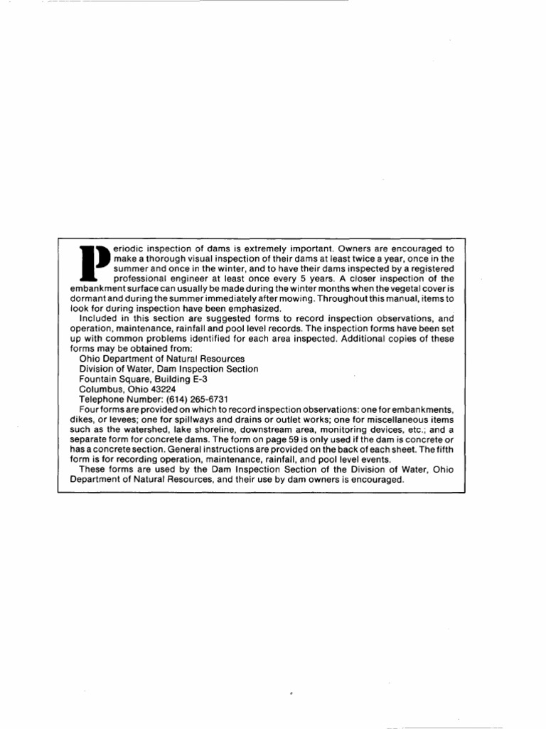 Model Inspection Forms I | PDF
