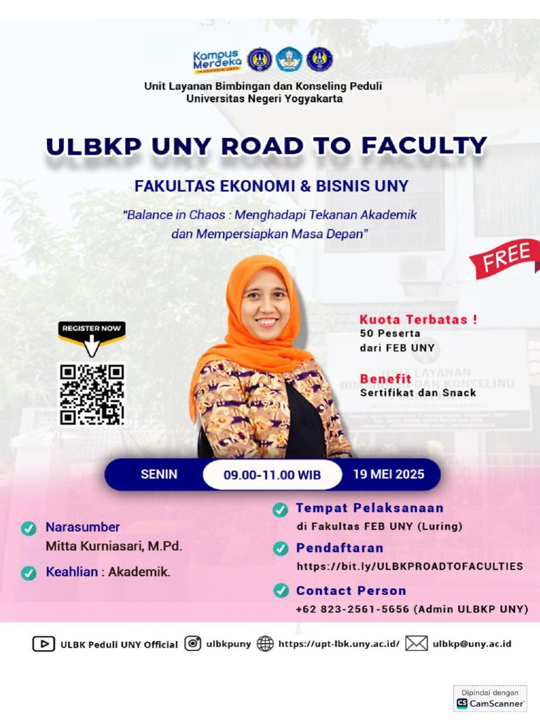 Ulbkp Uny Road To Faculty | PDF