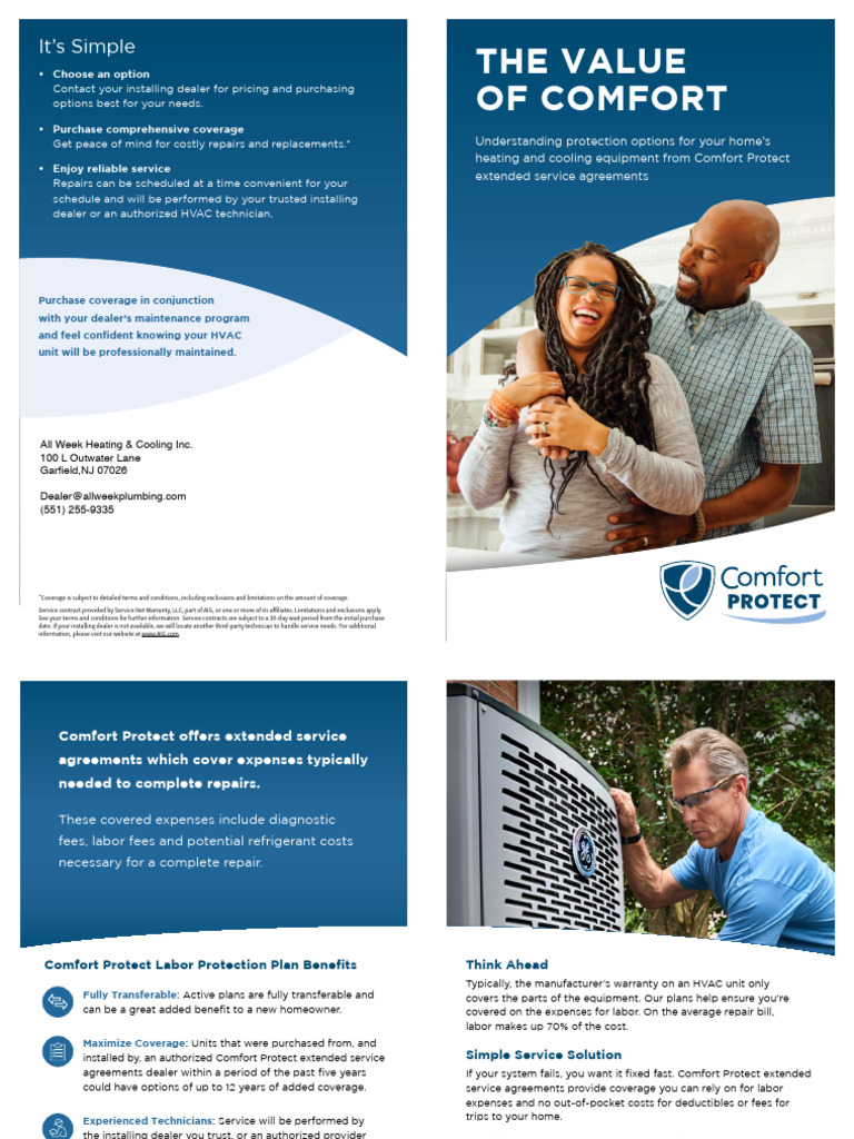 Extended Labor Warranty And Parts Pdf