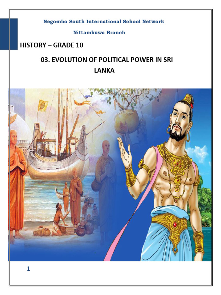 Grade 10 (Unit 3) Evolution of Political Power | PDF