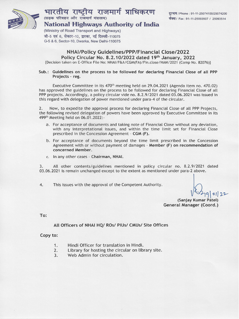 Policy Circular No. 8.2.9 | PDF