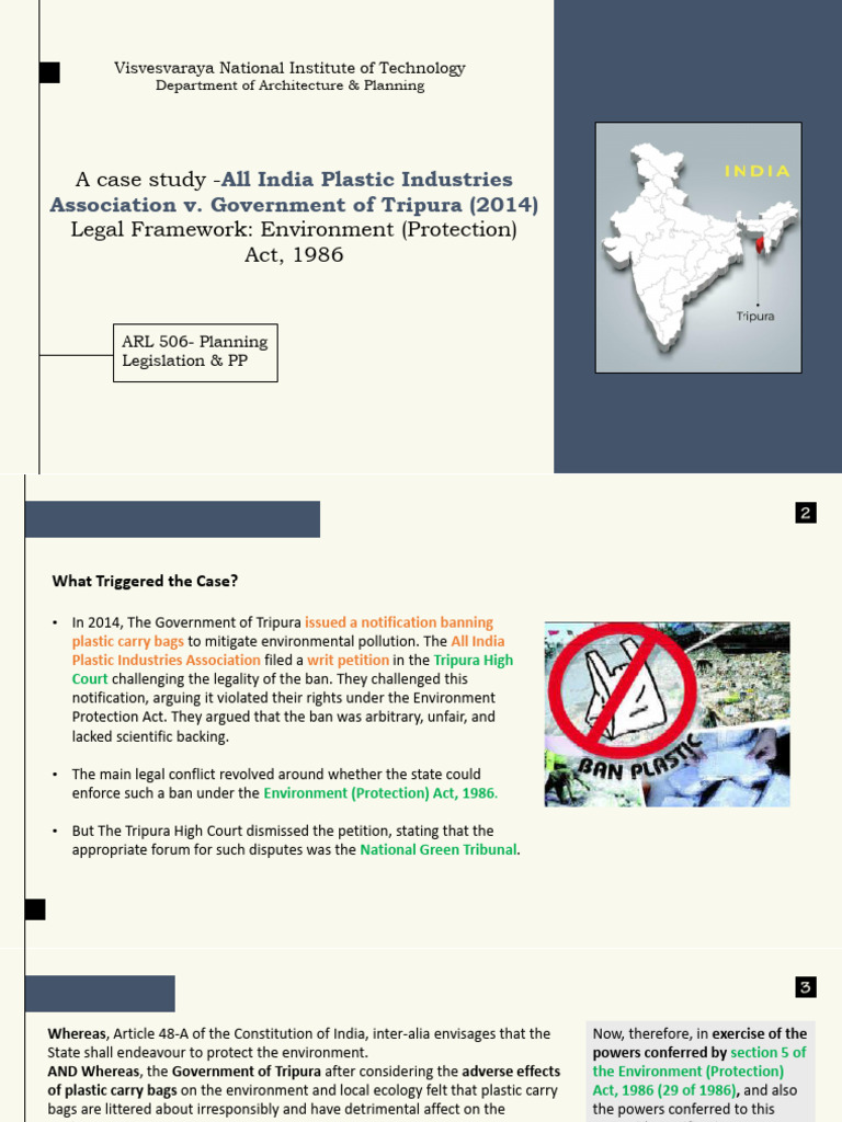 EPA Case Study Tripura-22032025 | PDF | Soil | Plastic