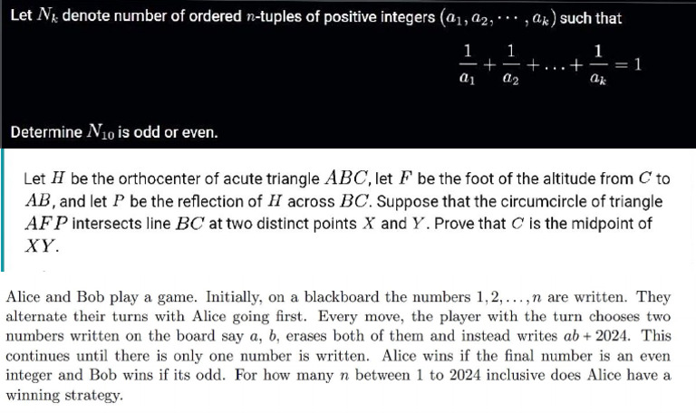 Rmo Mock Test by (The World of Mathematics) | PDF