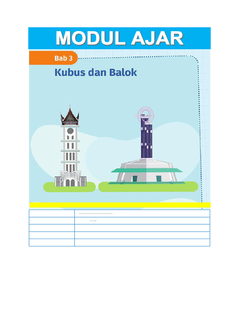 Visualisasi Kubus dan Balok 2D | PDF