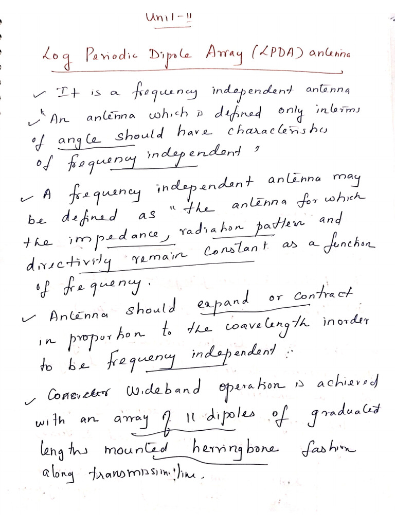 Log Periodc Dipole Array (LPDA) Antenna | PDF