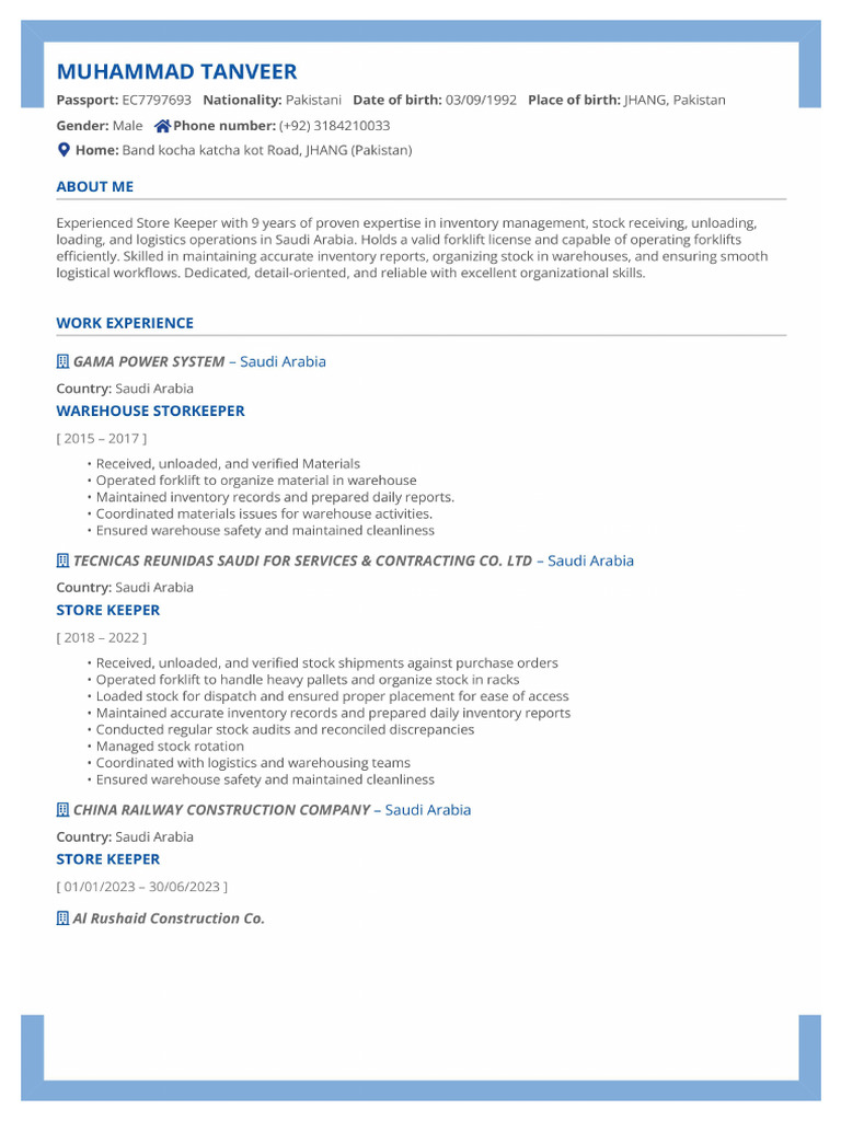 Muhammad Tanveer | PDF