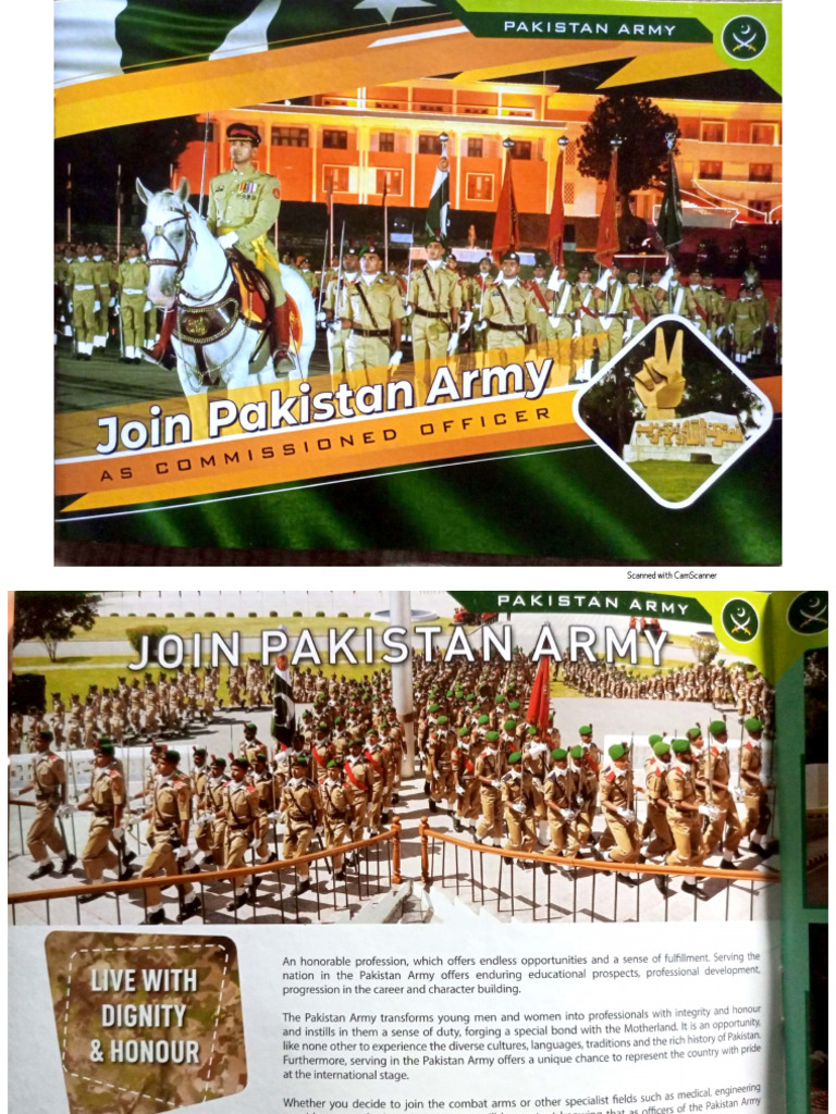 Official Join Pak Army (ISSB Prospects) | PDF