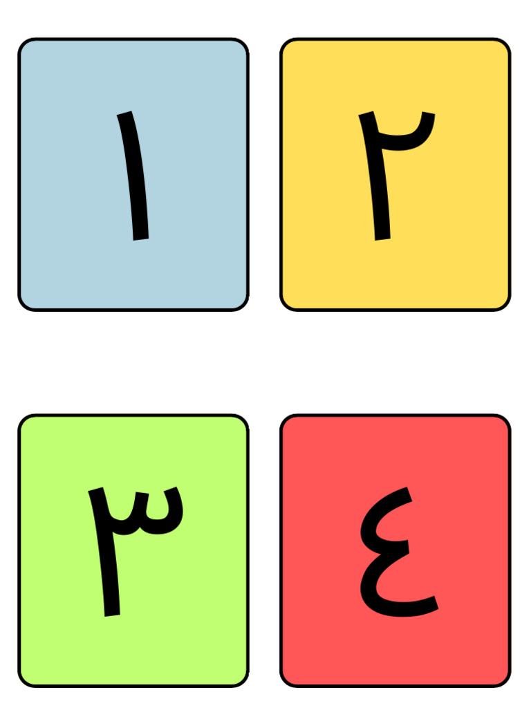 Arabic Numbers | PDF