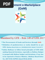 GeM Handbook | PDF | Procurement | Audit