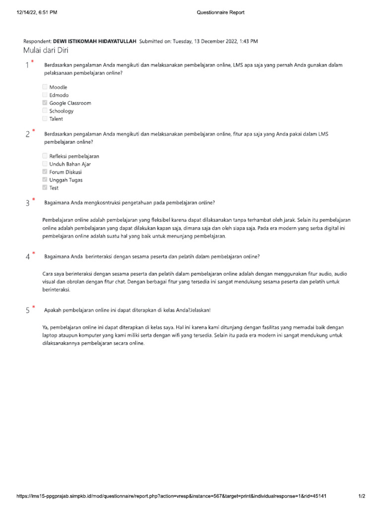 Simulasi - Aktivitas 2 | PDF