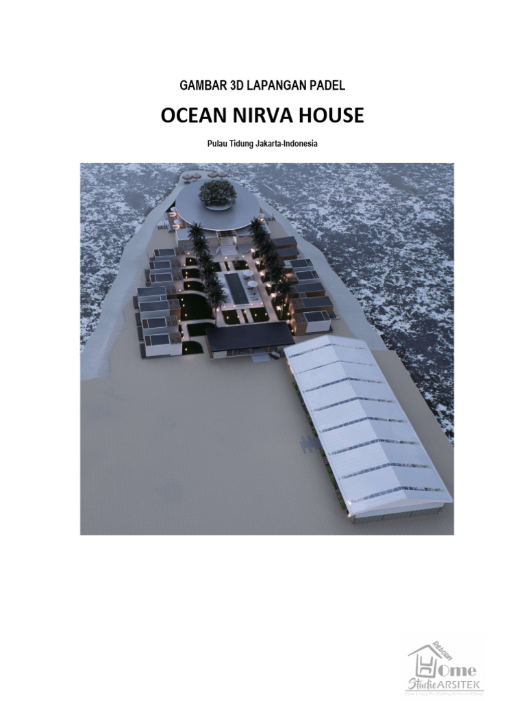 Gambar 3d Ocean Nirva House Pulau Tidung Jakarta - Indonesia 1 | PDF