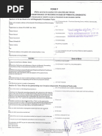 Form F for Prenatal Diagnostic Records | PDF | Medical Ultrasound | Fetus