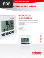 HTC-2 Temperature and Humidity Meter Manual | PDF