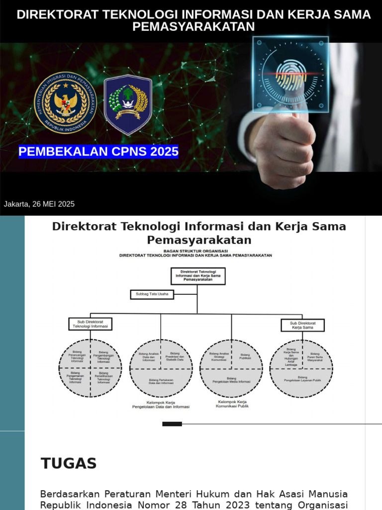 Pelaksanaan Tusi Terkforma 2025 - Cpns 2025 | PDF