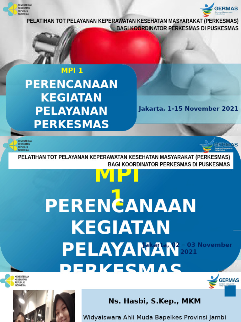 Perencnaan Pelayanan Perkesmas | PDF