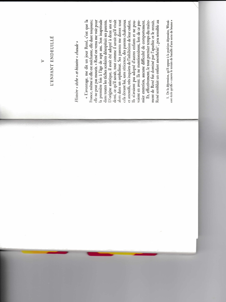 Laurence Kahn - Lenfant Endeuillé - Cures Denfance | PDF