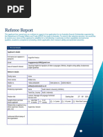 Academic Referee Report: To Support Research Degree Application For Admission And/or Scholarship ...