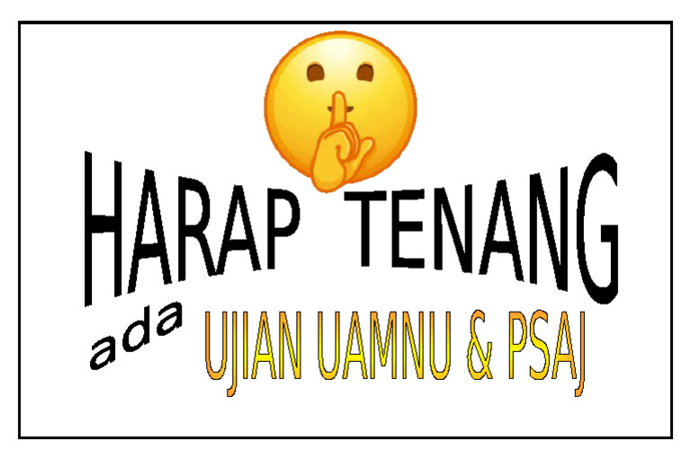 Harap Tenang | PDF