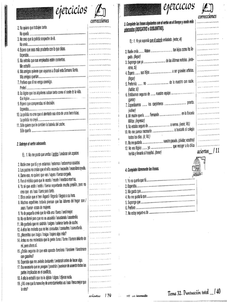 Uso de La Gramatica Espanola Intermediopdf PDF Free 12 | PDF