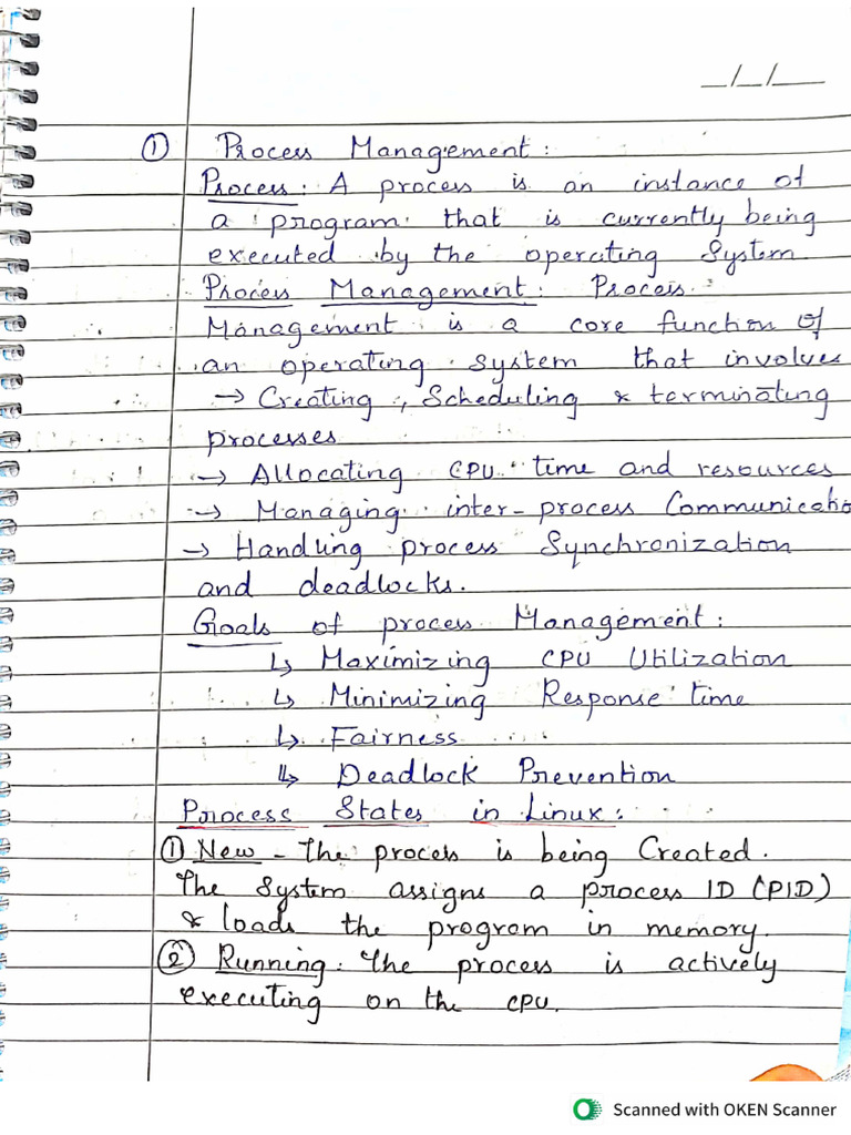 Process Management | PDF