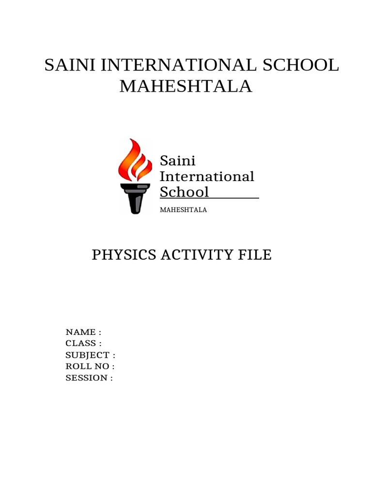 Sequence of Activity File | PDF