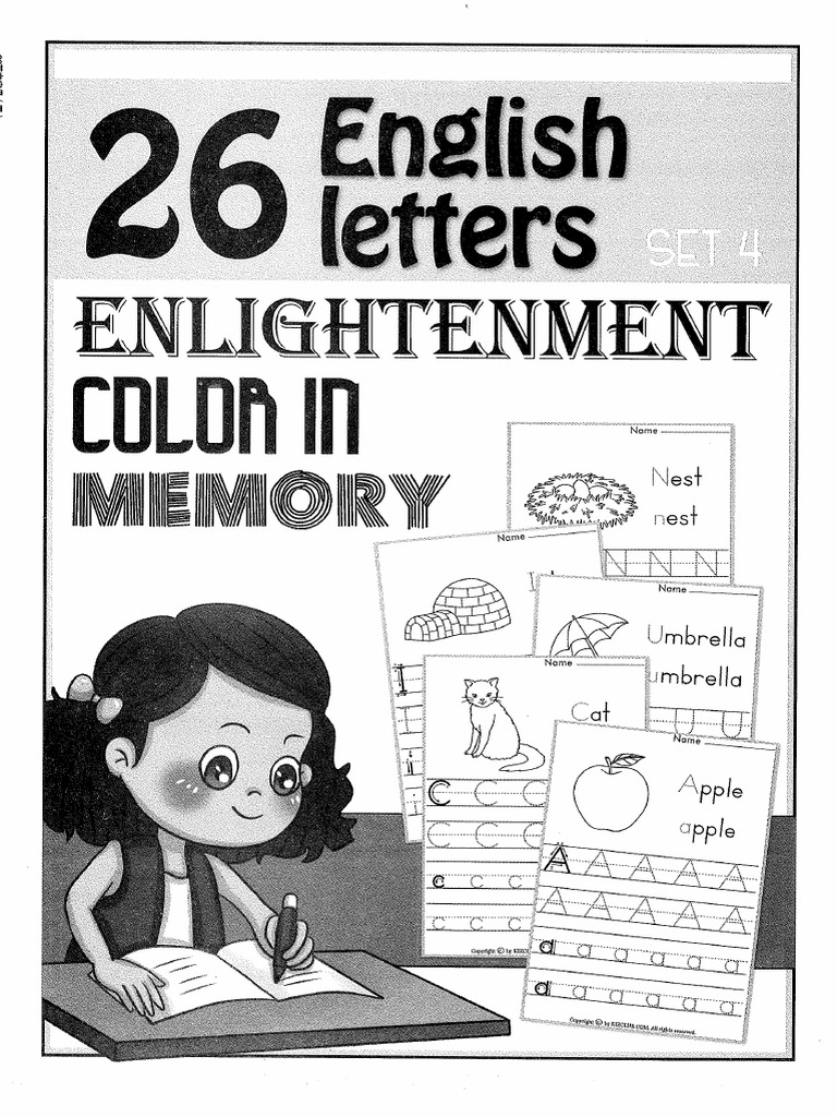 26 English Letters Set4 | PDF