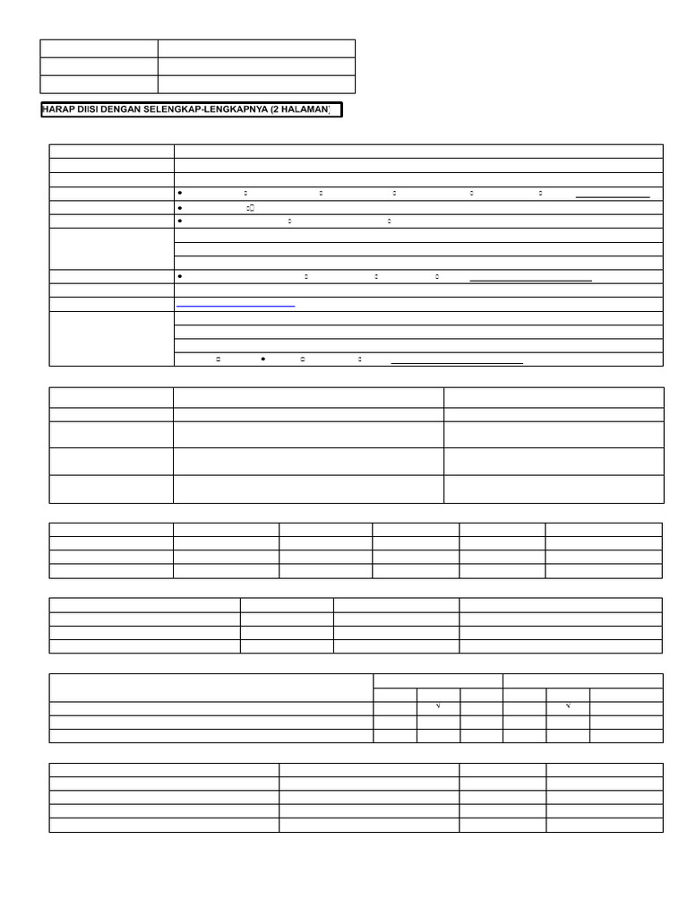 Candidate Personal Data Form (Marcel) | PDF