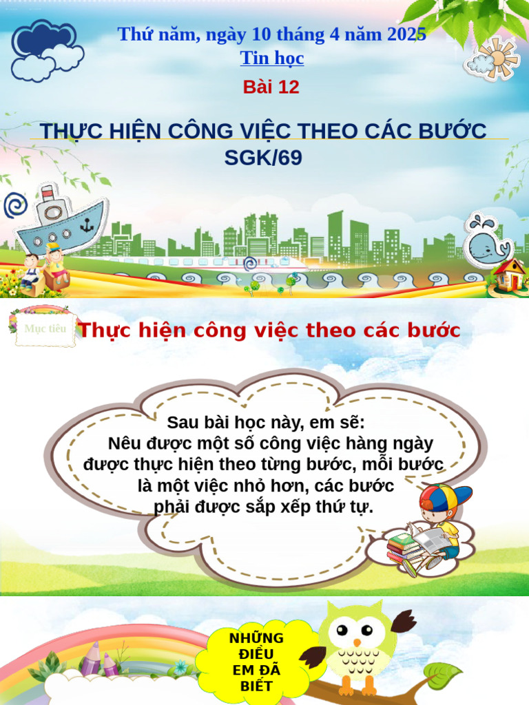 Thuc Hien Cong Viec Theo Cac Buoc | PDF