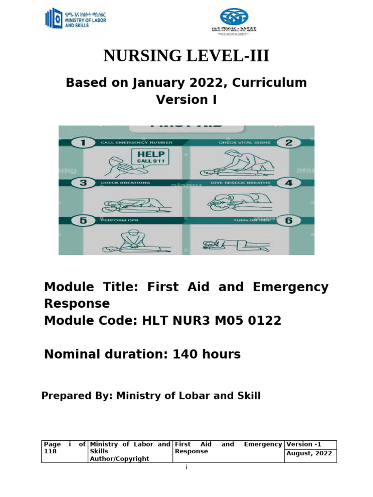 First Aid and Emergency Response | PDF | Blood Pressure | First Aid