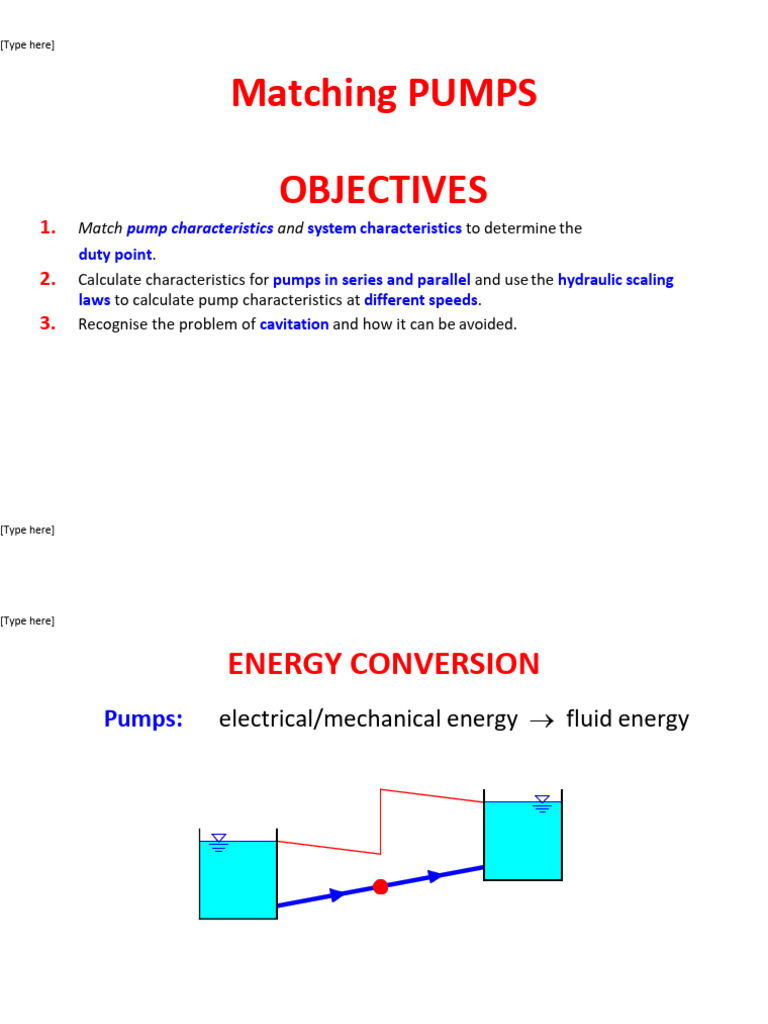 Additional Notes and Worked Examples Centrifugal Pumps | PDF | Pump ...