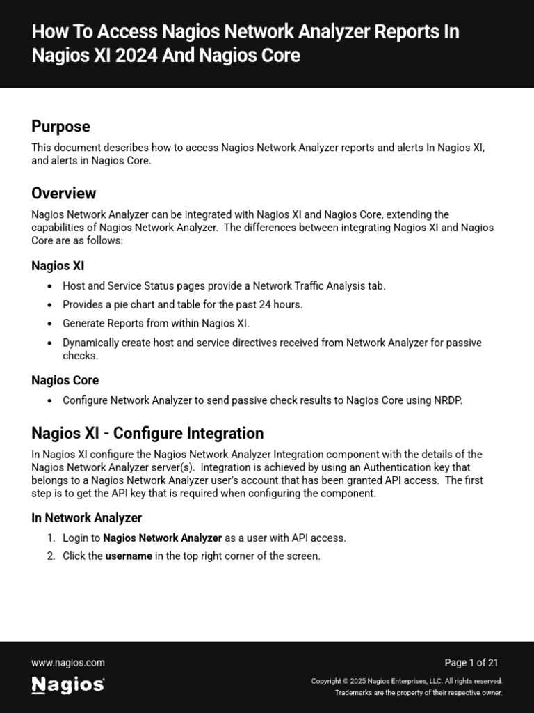 Integrating NNA With Nagios XI 2024 | PDF | Transport Layer Security | Computer Network