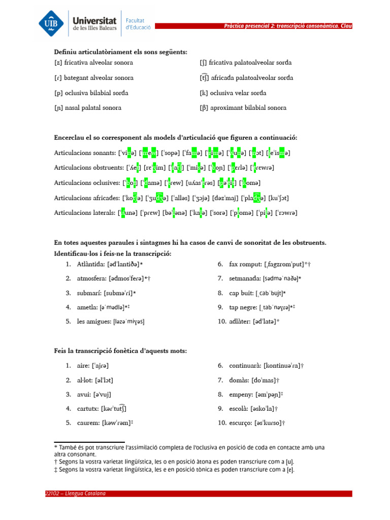 Correcció Trans Cons1 | PDF