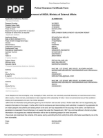 PCC Application Submission Checklist | PDF | Passport | Travel Visa