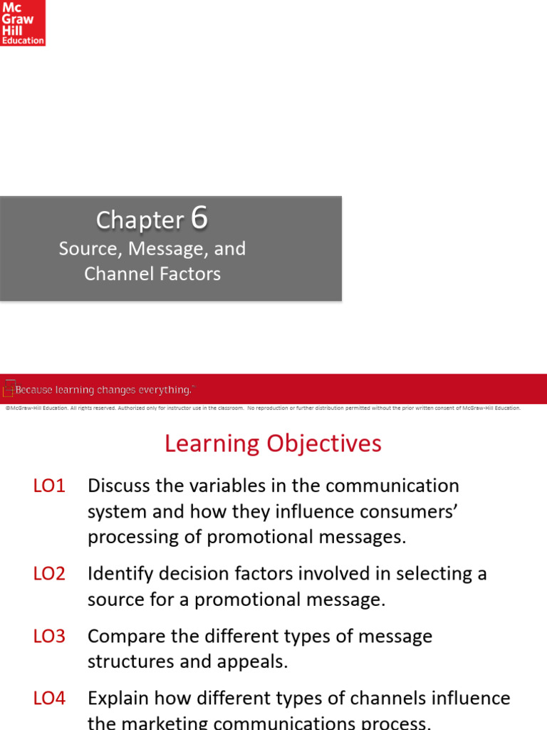 66cc4540b0fe096ddc5e922e Belch 12e PPT Ch06 Sts | PDF | Communication | Psychological Concepts