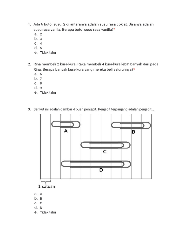 Soal Match Champs | PDF