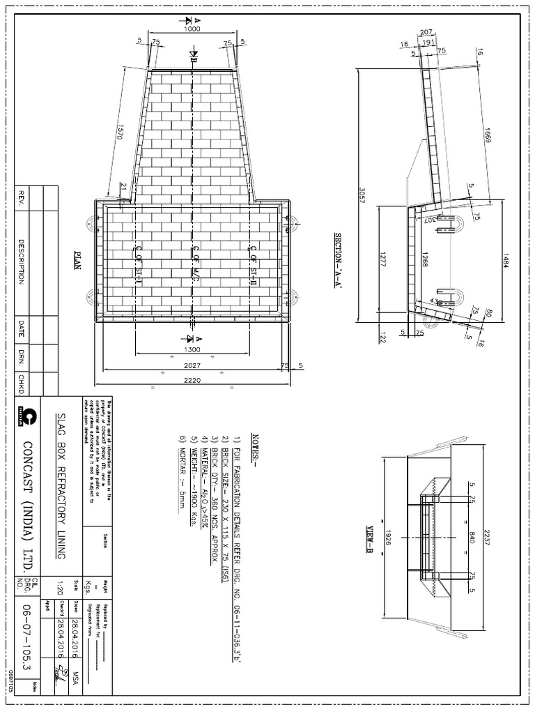 (Slag Box Lining) | PDF