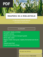 Poem - Reapers in The Mieliefield | PDF | Poetry