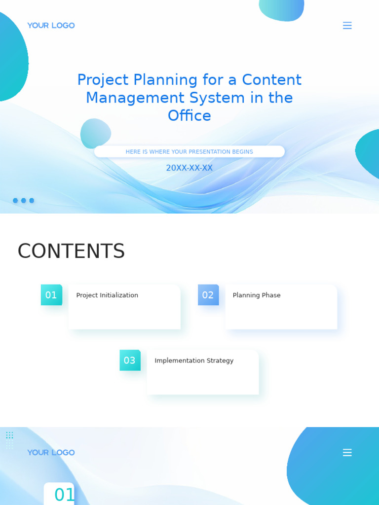 Content Management System Project Plan | PDF | Business