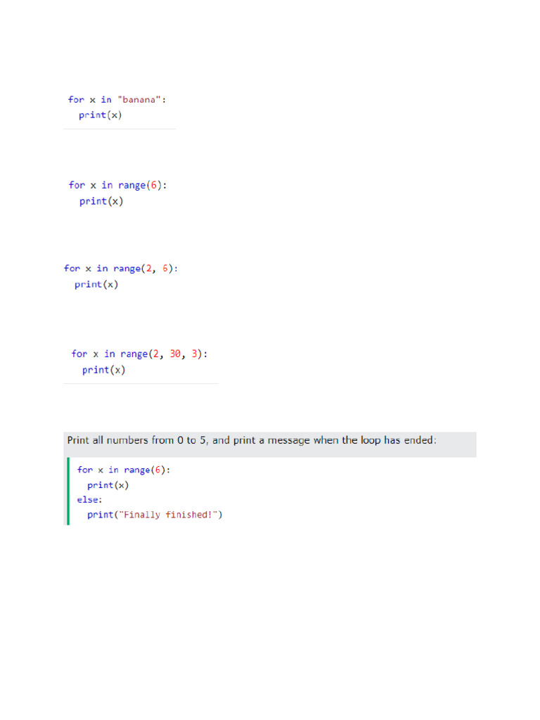 Worksheet On Loops | PDF