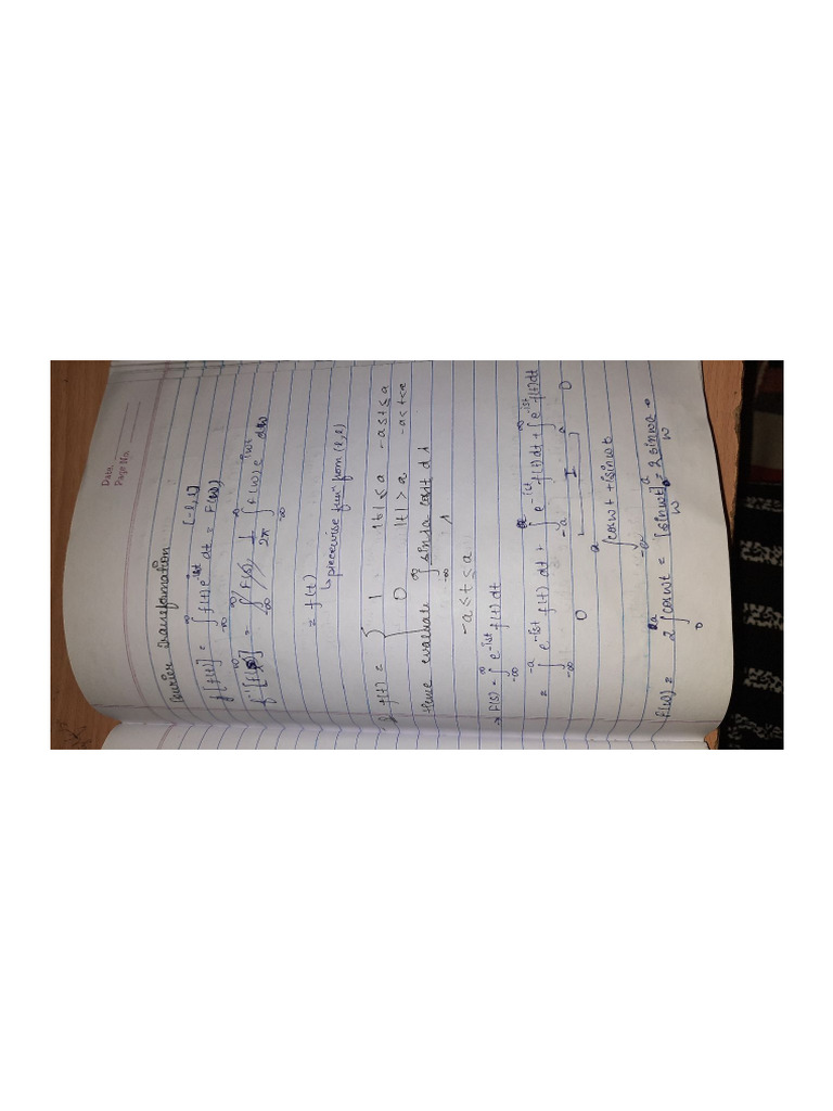 Matrix and Fourier | PDF