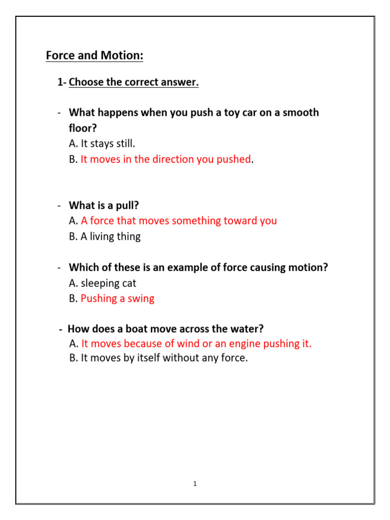 Year 1 Science Revision Pack CW Term 3 - Model Answer | PDF | Moon | Local Interstellar Cloud