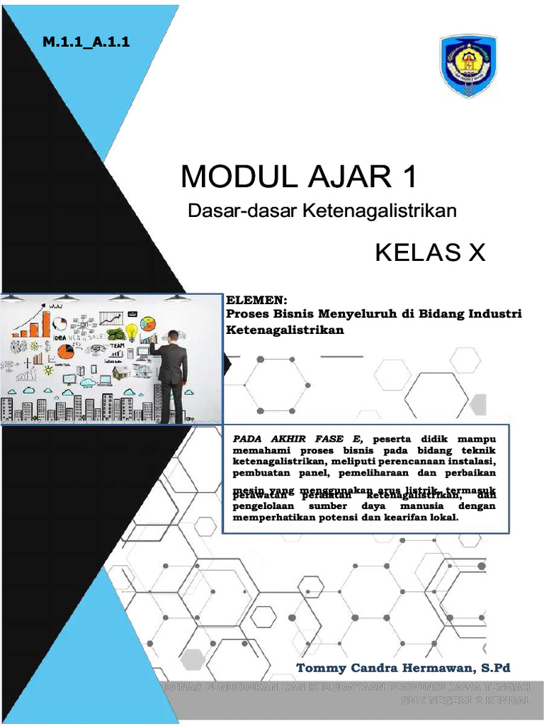PDF Elemen 1 DDK Proses Bisnis Ketenagalistrikan Compress | PDF