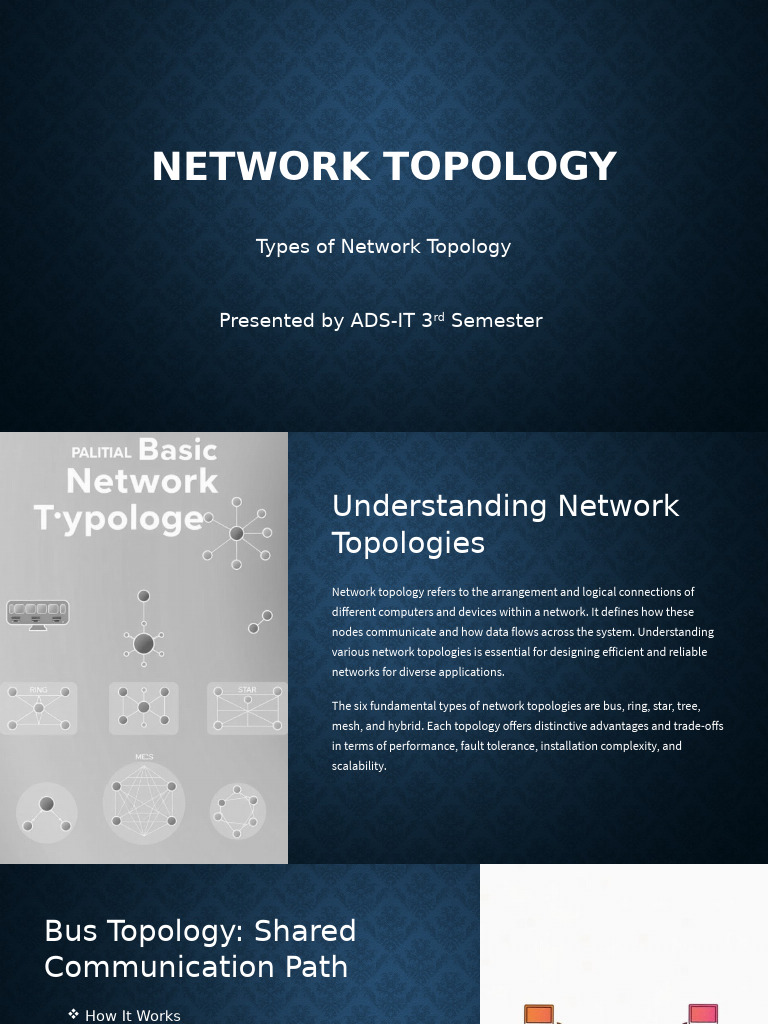 Types of Network Topologies Explained | PDF | Network Topology ...