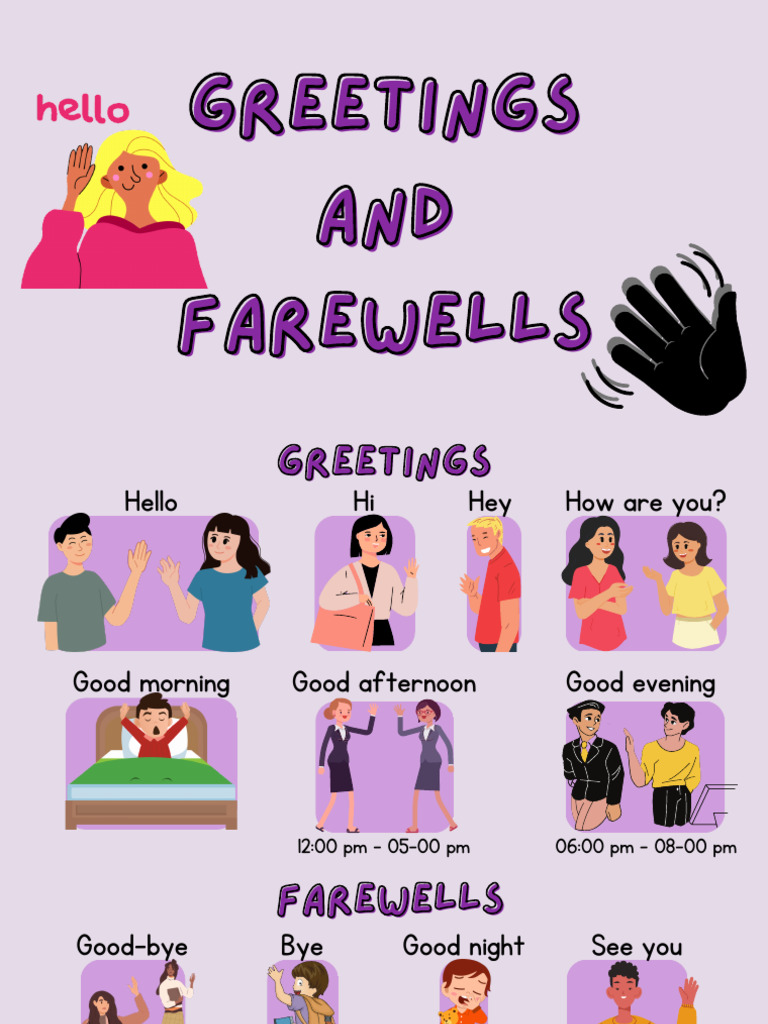 p5 - Greetings N Farewells | PDF