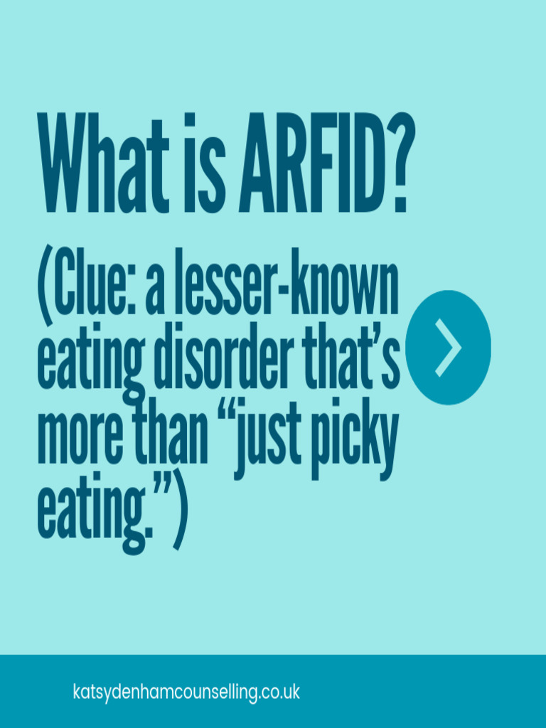 Understanding ARFID | PDF | Mental Health | Abnormal Psychology