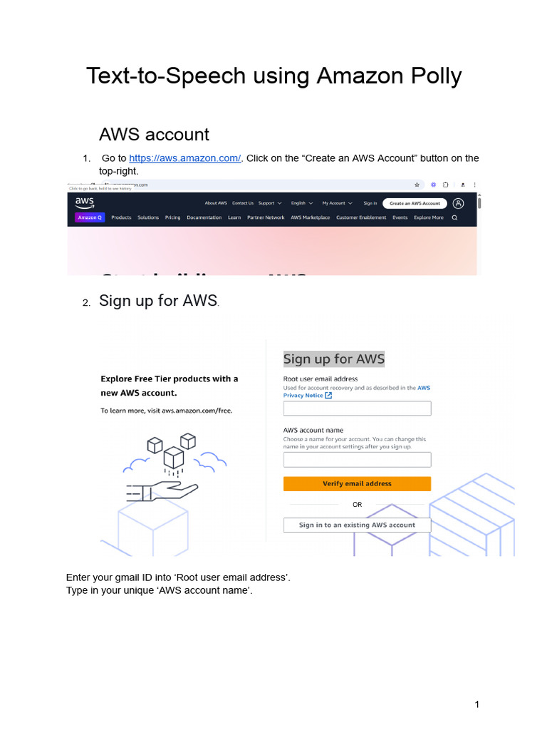 10 Text-to-Speech Using Amazon Polly | PDF | Computer File | System Software