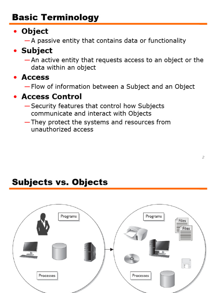 IS Lecture 07 - Access Control | PDF | Computer Access Control | Authentication